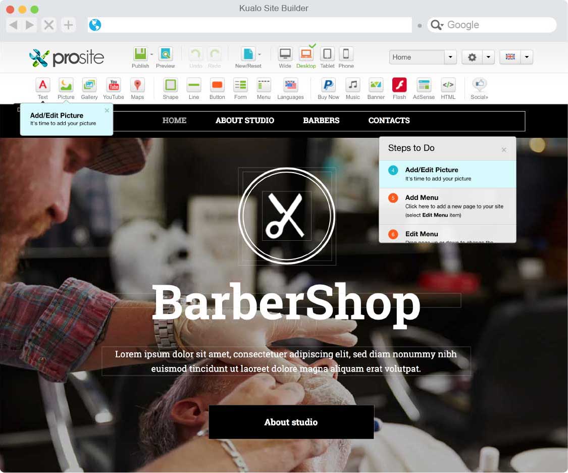 Free Website Builder Make Your Own Website For Free Kualo